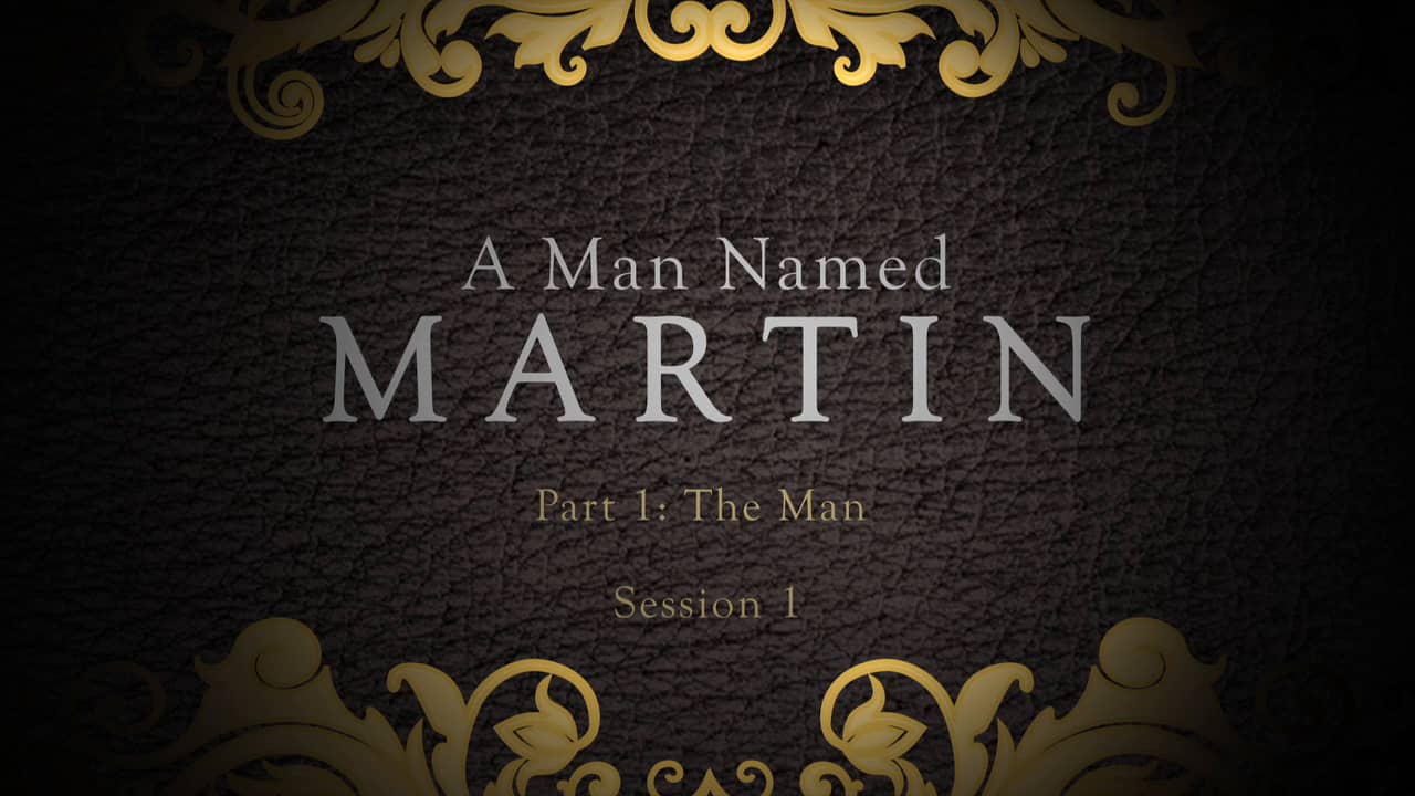 A Man Named Martin - Part 1: The Man - Session 1 on Vimeo