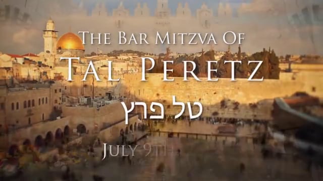 Highlight clip of Tal Peretz Bar Mitzvah at the Kotel, Jerusalem on Vimeo
