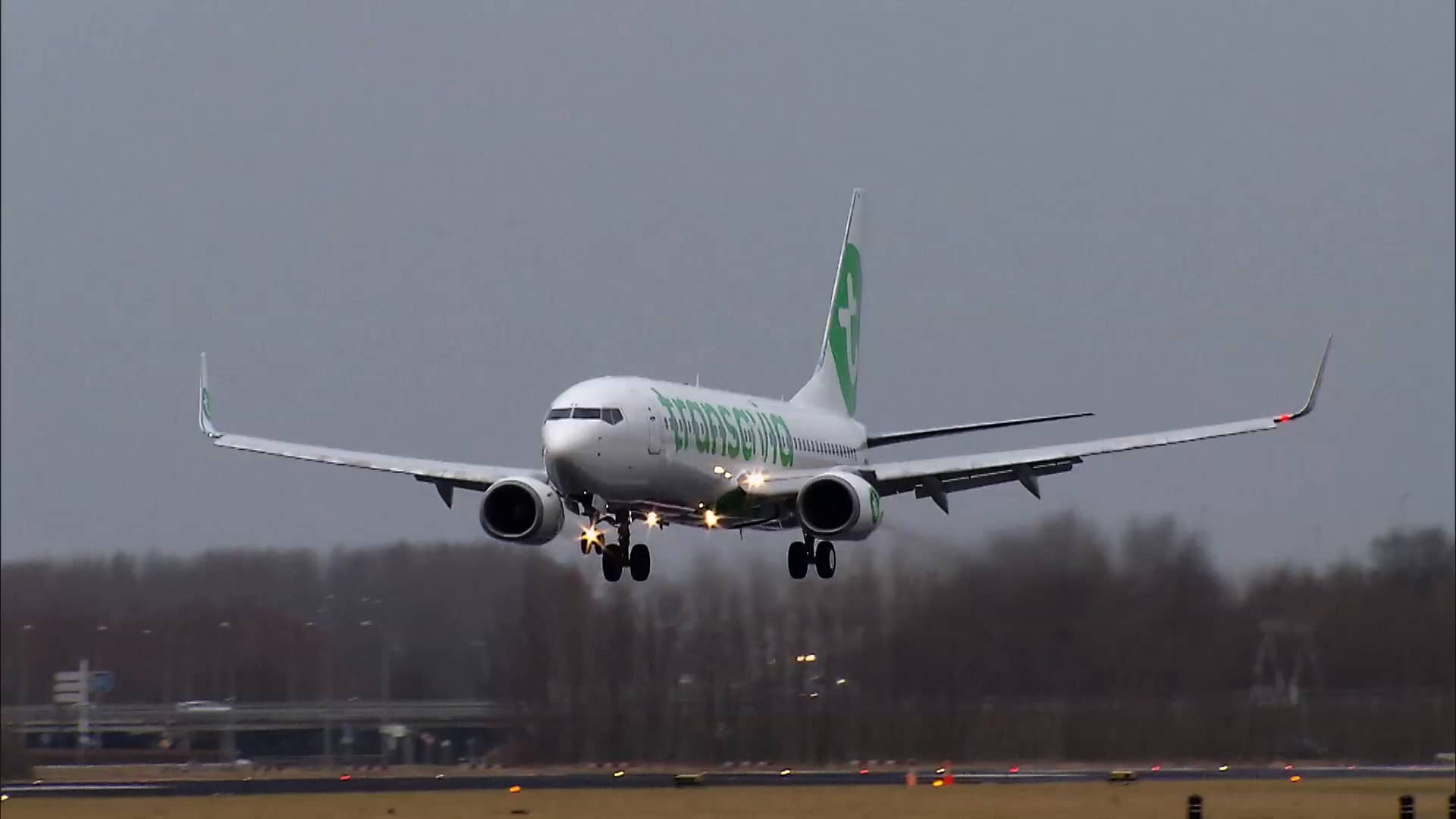 Transavia plane arrives at Amsterdam Schiphol Airport in new style on Vimeo