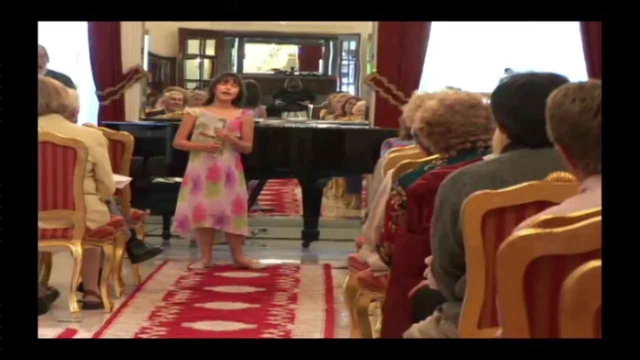 Rebecca and Carmino Ravosa at the Historical Society in 2007 on Vimeo