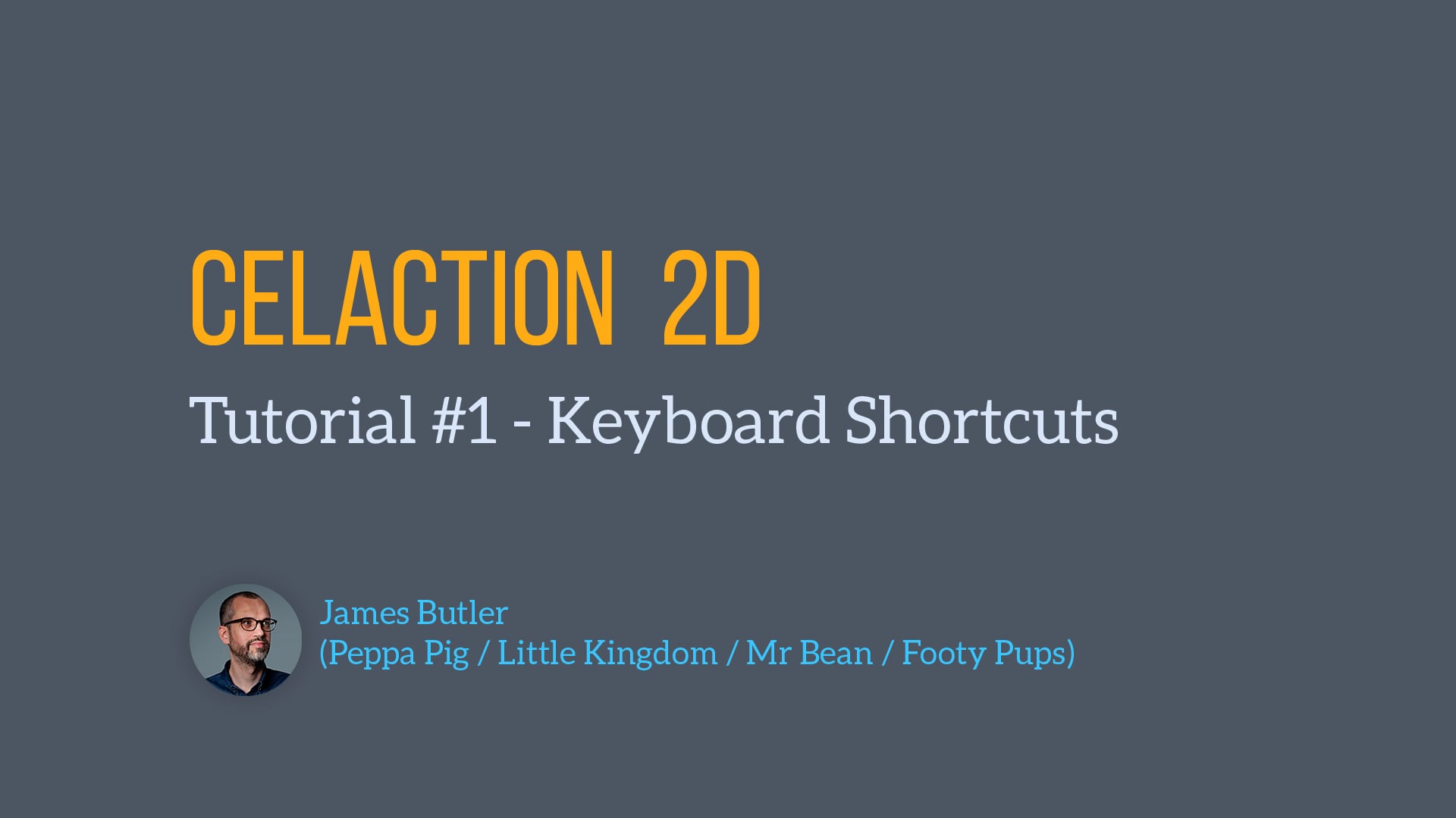 CelAction Tutorial #1 - Keyboard Shortcuts on Vimeo