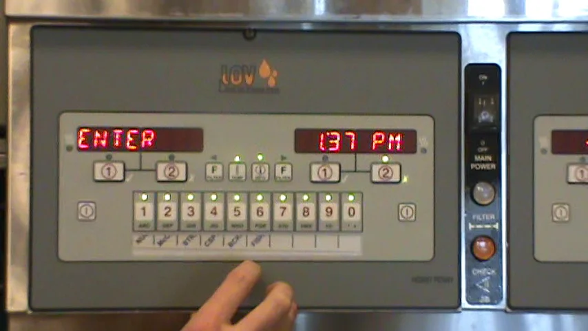 McDonald's LOV Series 100 and 200 - McD's LOV - Fryer SetUP on Vimeo