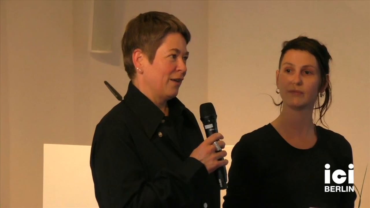 Serena Dankwa and Jafari Allen - ICI Berlin