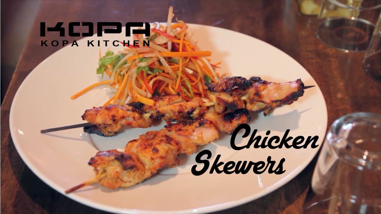 Kopa Kitchen - Chicken skewers on Vimeo