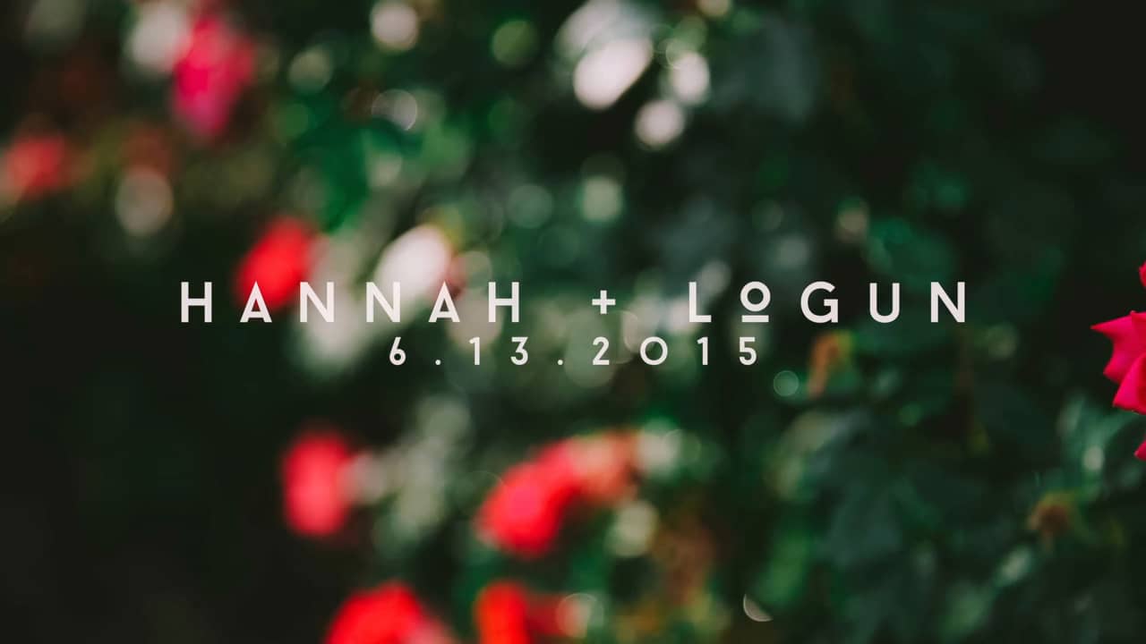 Hannah + Logun on Vimeo