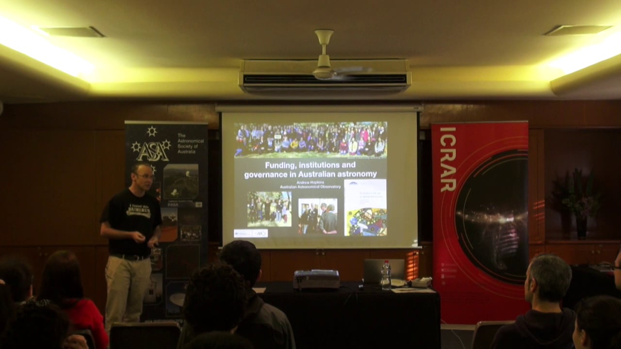 Funding, institutions and governanace in Australian astronomy by ...