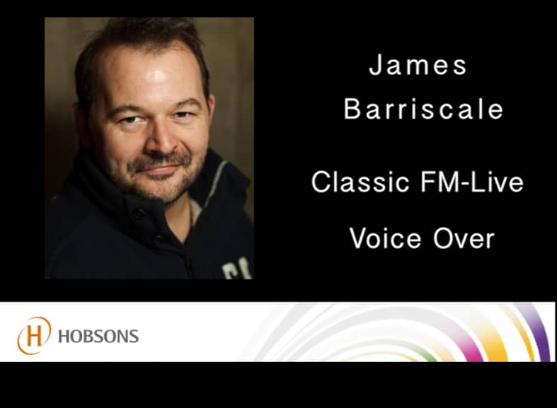 James Barriscale Classic FM Live Voice Over on Vimeo