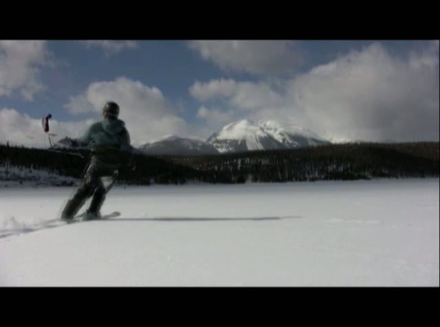 Snowkiting Dillon Reservoir - Colorado Kite Force on Vimeo