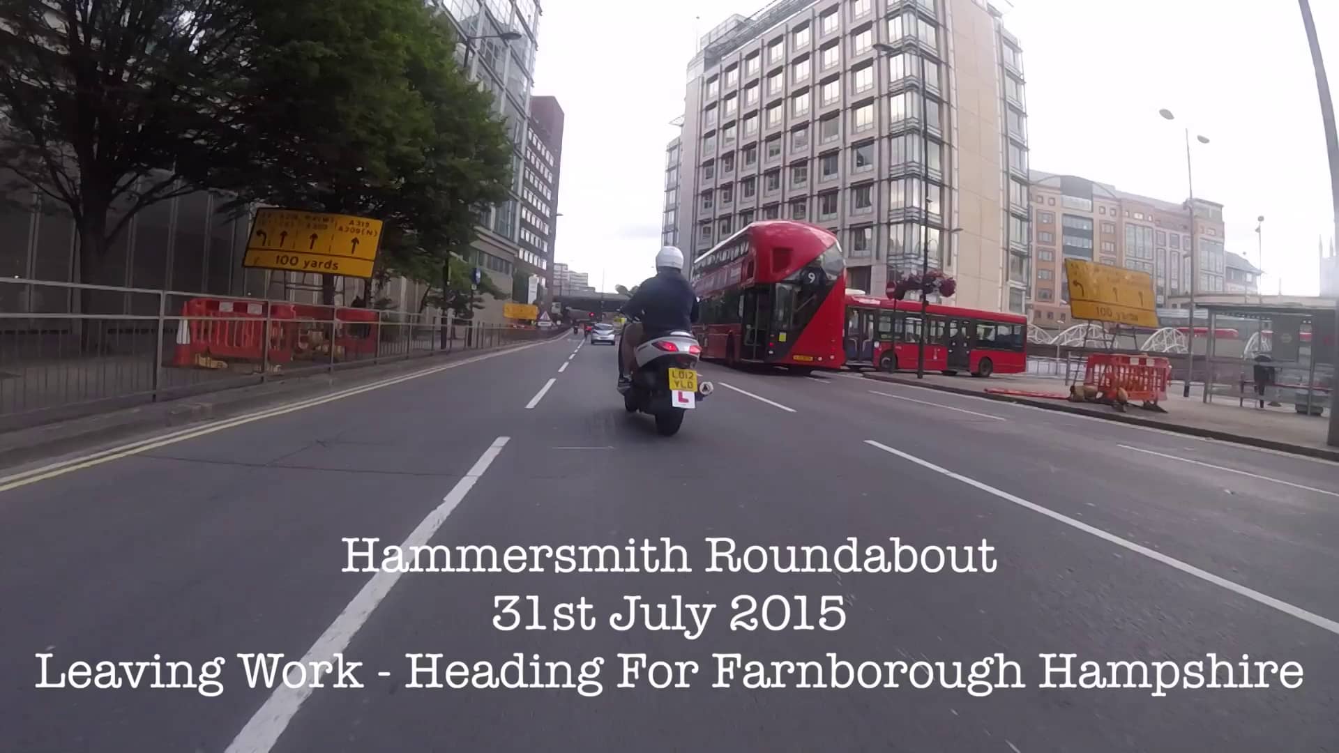 Hammersmith Roundabout Traffic Battle !! on Vimeo