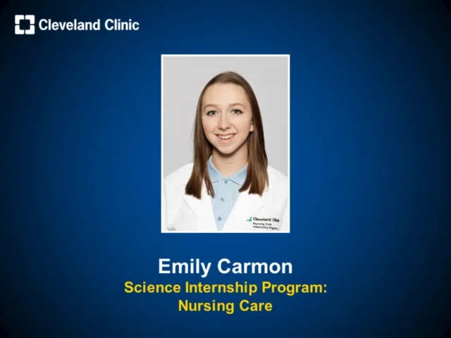 2015 Cleveland Clinic myRESEARCH™ Video: Emily Carmon on Vimeo