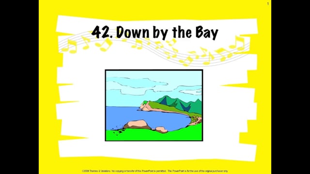 Down By The Bay Lyrics