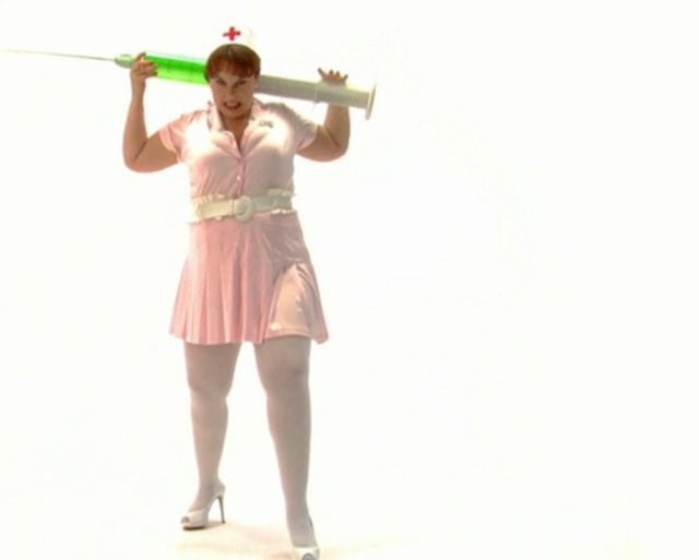 crazy nurse prank with big needle on Vimeo