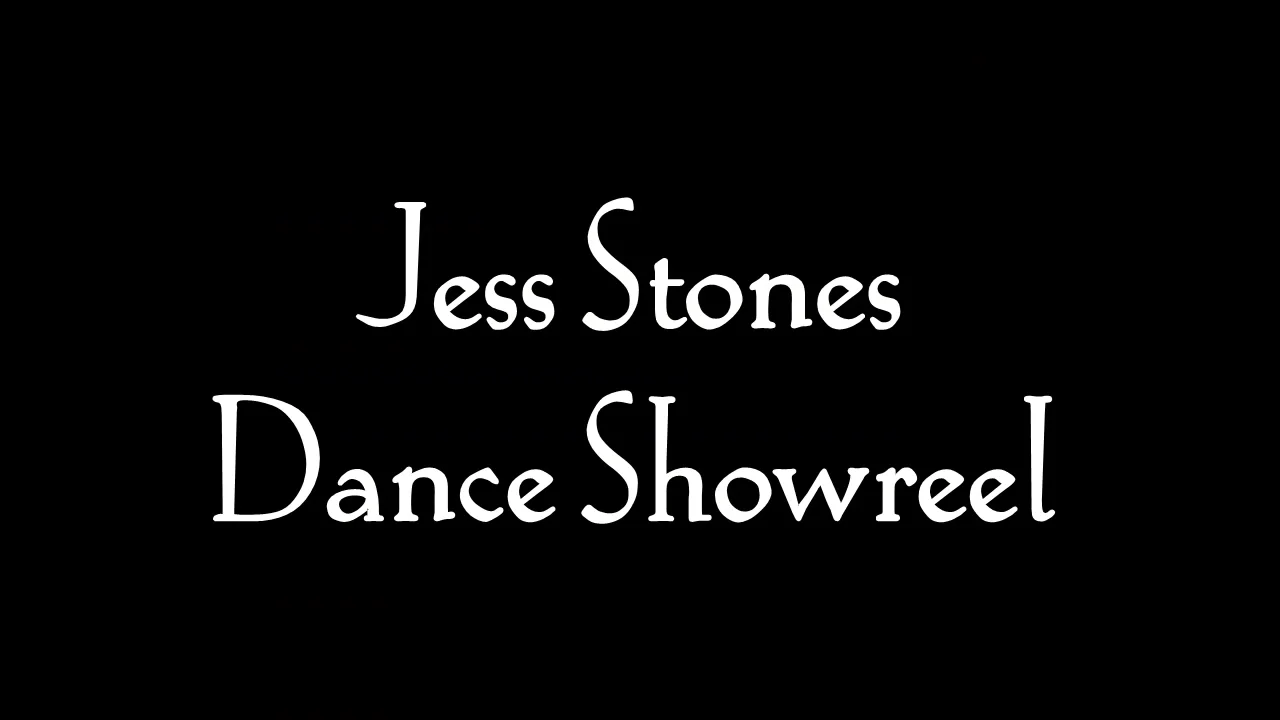 Jess Stones showreel august 2015 on Vimeo