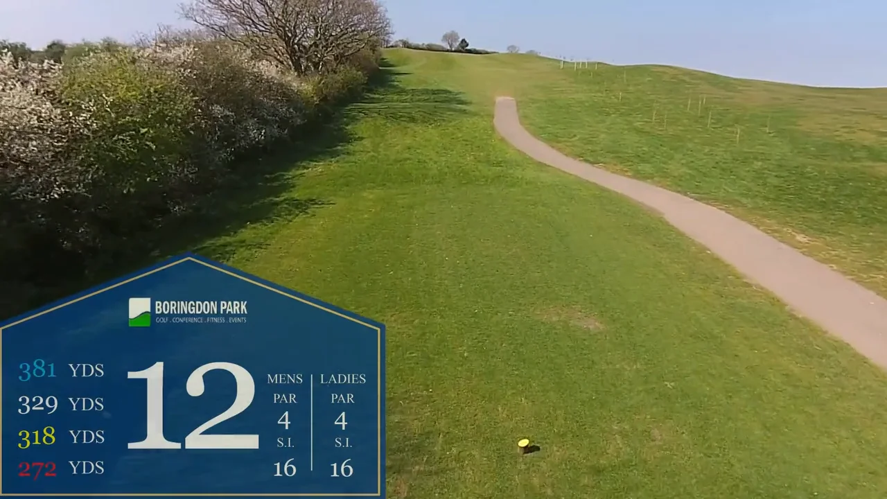 Boringdon Park Golf Course 18 Hole Flyover - Boringdon Park Golf Course Hole 12 on Vimeo