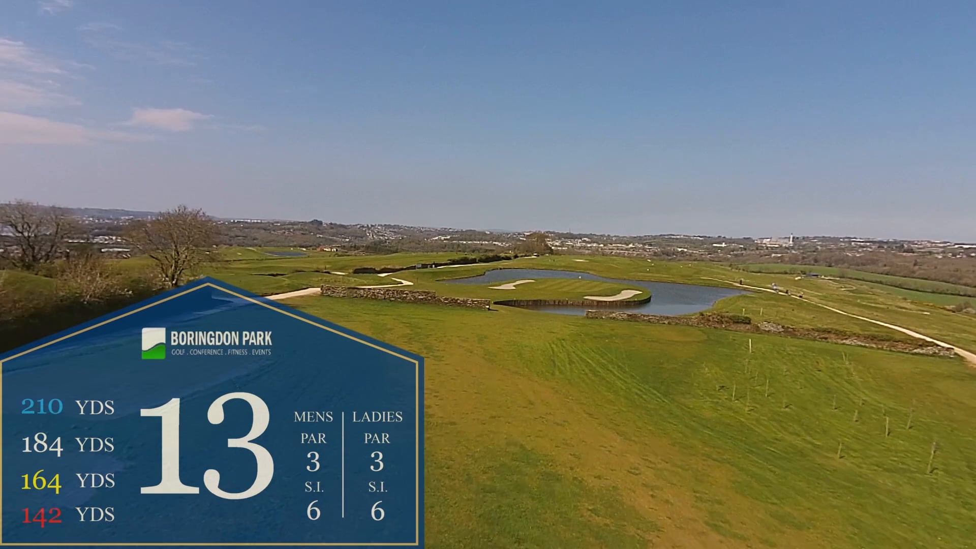 Boringdon Park Golf Course 18 Hole Flyover - Boringdon Park Golf Course ...