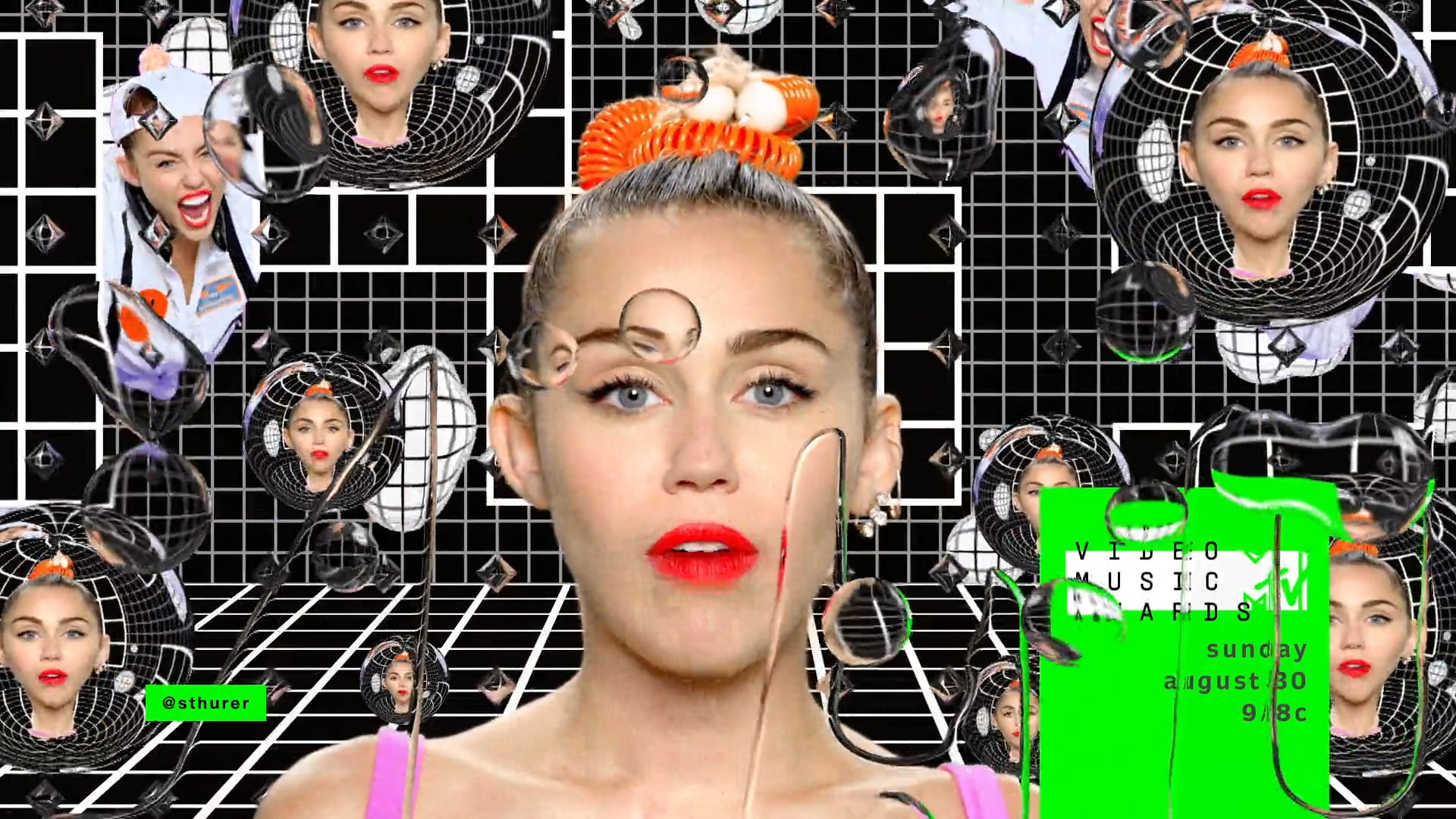 Miley Cyrus VMA 2015 Promo (Spaced Out)