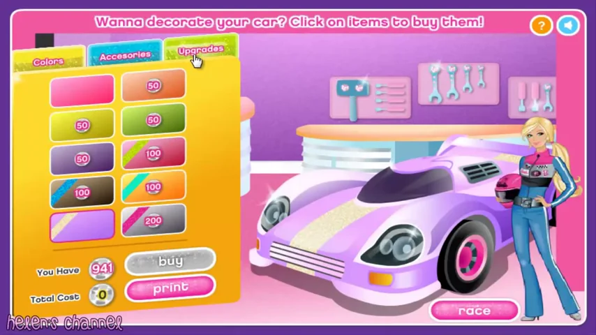 ---BARBIE - Barbie Race Car Cutie - English Episode Full Game - BARBIE ...