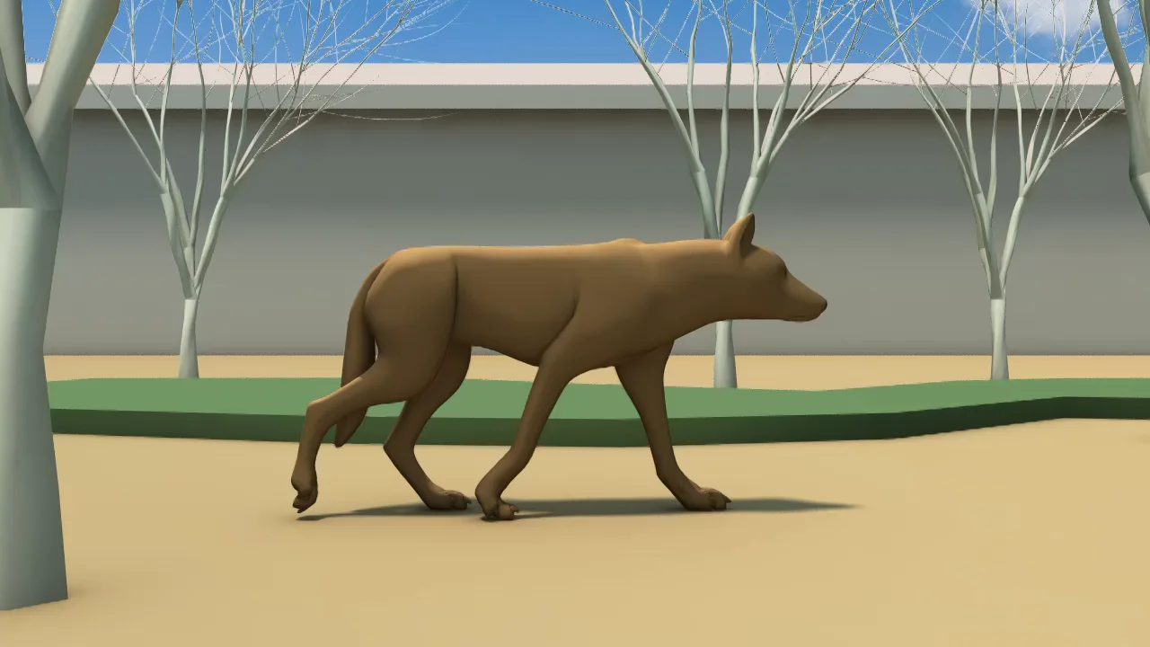 3D Animation Wolf - Walk Cycle (2014) on Vimeo