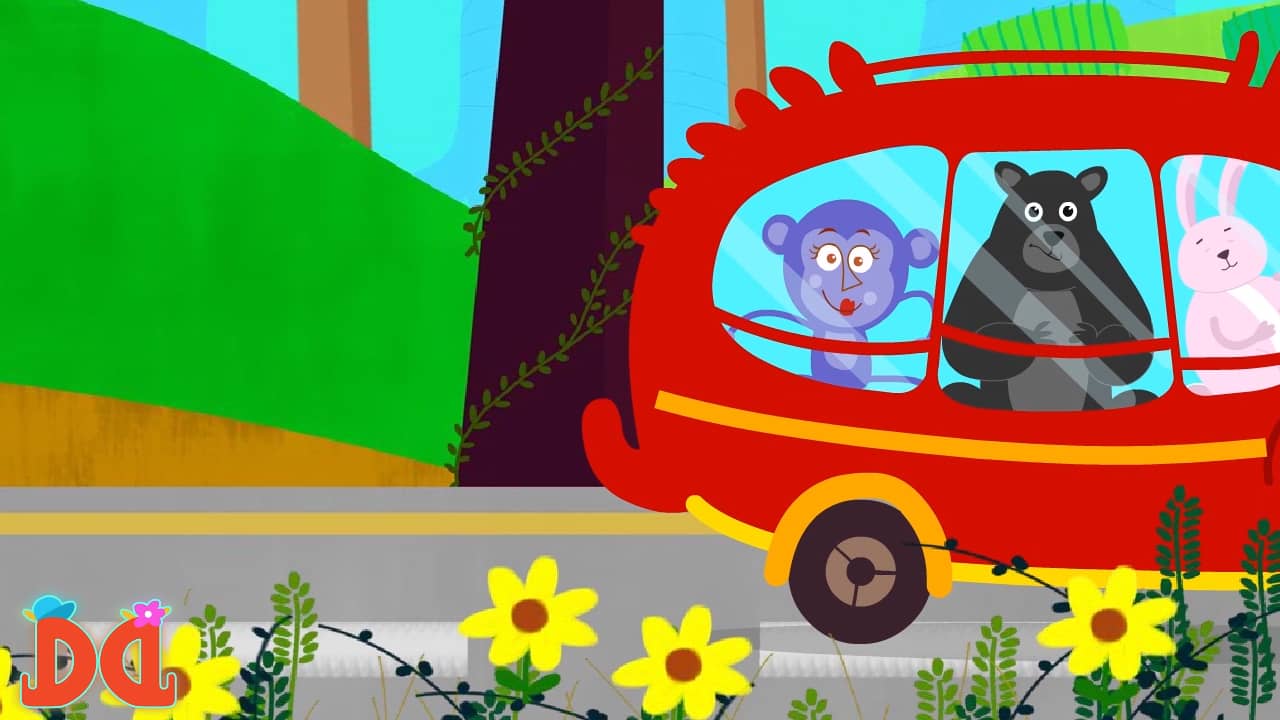 Wheels on the bus - Nursery Rhyme on Vimeo