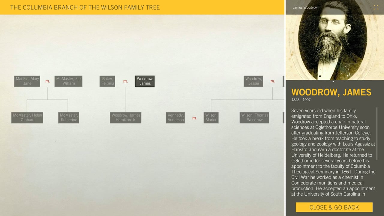 Woodrow Wilson Family Tree on Vimeo