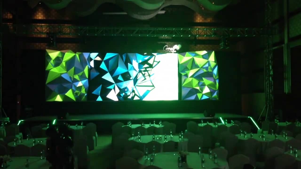 3D Projection Mapping Using Projectors & an LED Wall' on Vimeo