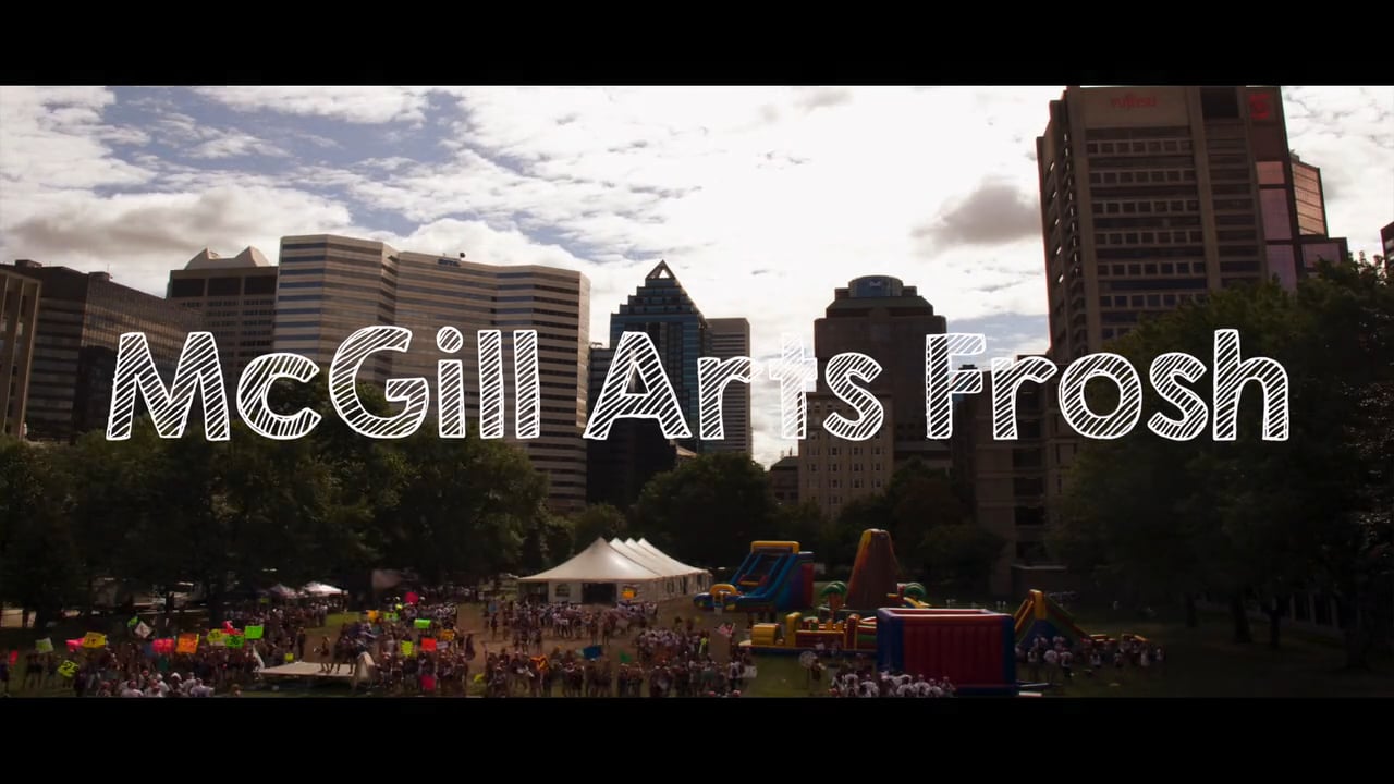 McGill Arts Frosh 2014 | Aftermovie on Vimeo