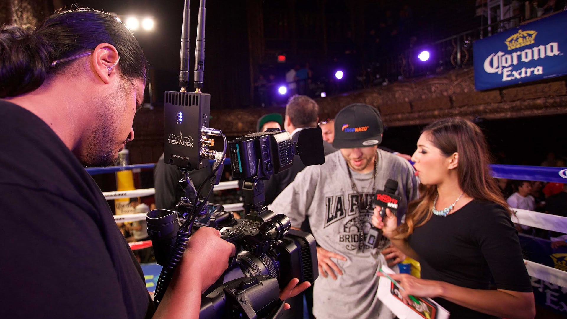 The Ring TV Live Untethers with Teradek on Vimeo