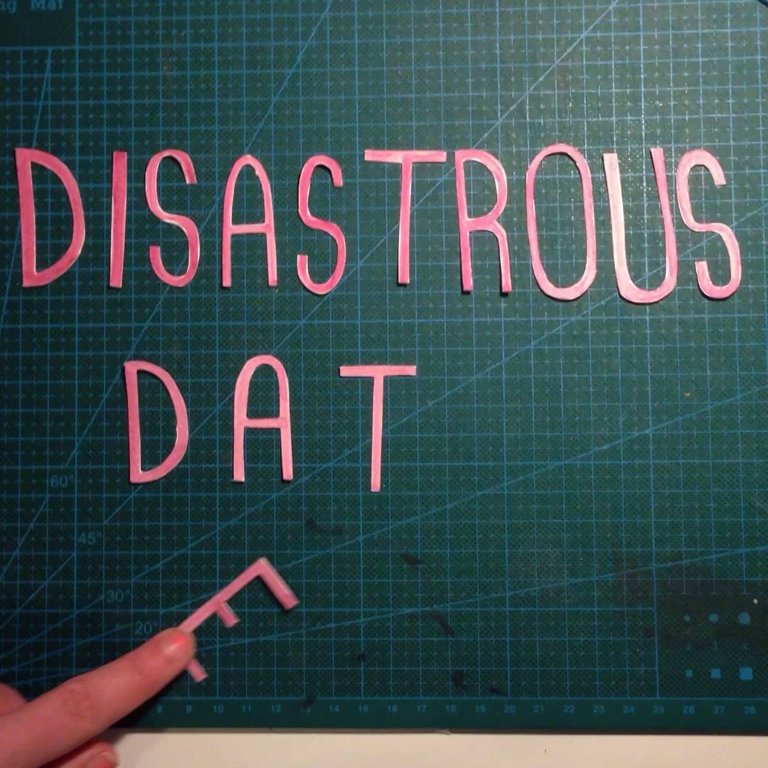 Disastrous Dates: Title draft on Vimeo