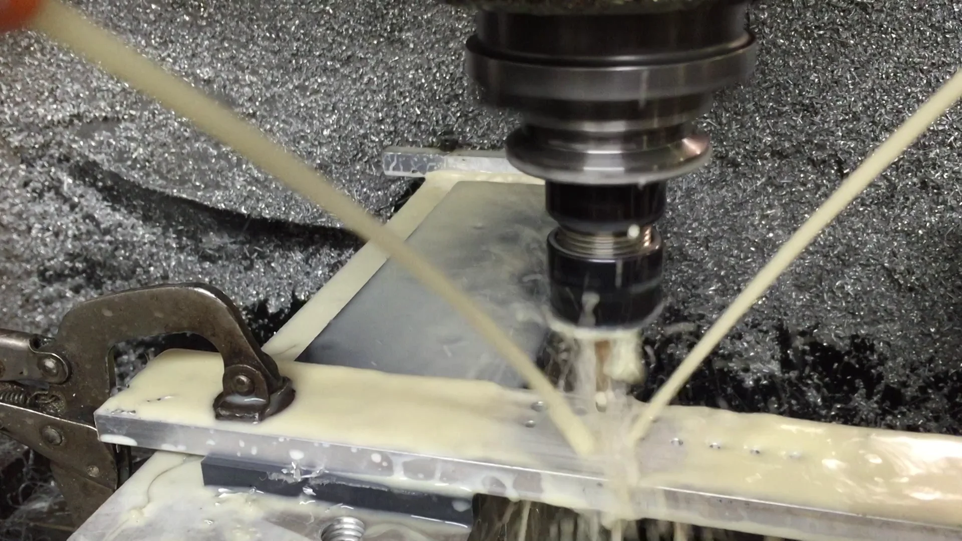 UCCNC rigid tapping 3mm thread forming tap on Vimeo