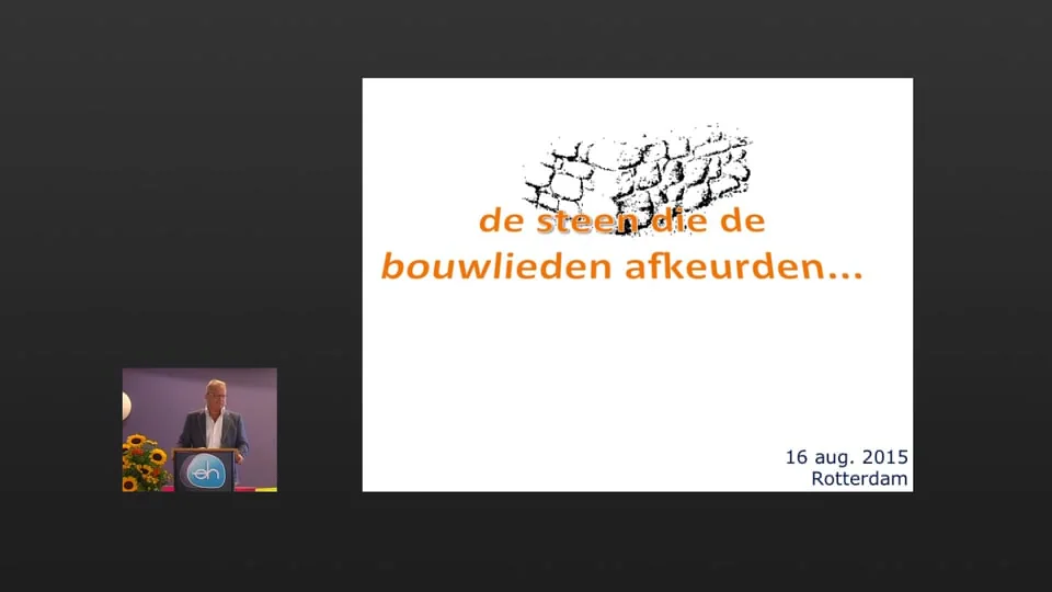 Predikatie 16-08-2015 - Andre Piet on Vimeo