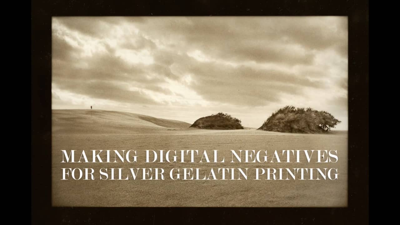 Digital Negatives for Silver Gelatin Printing on Vimeo