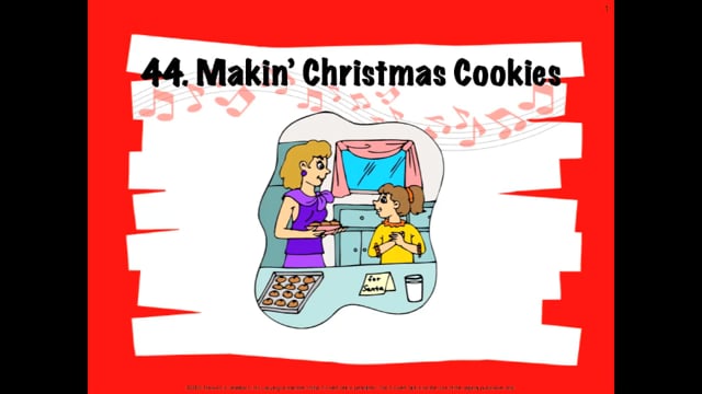 Makin’ Christmas Cookies | MusicplayOnline