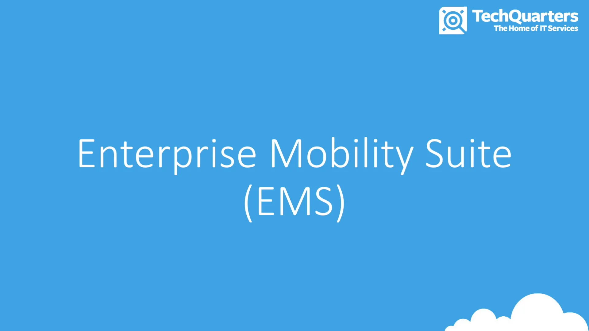 Enterprise Mobility Suite on Vimeo
