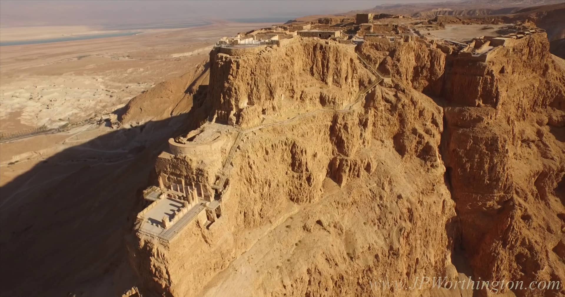 Amazing Aerial View of Masada (4k) - Drone Cinematography by Jeffrey ...