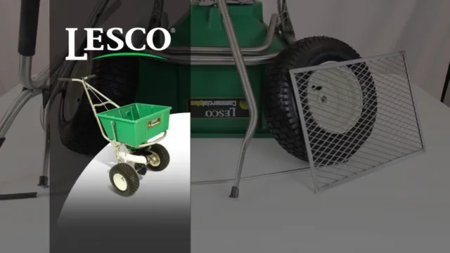 Lesco 80 lb. Push Spreader Assembly-SD