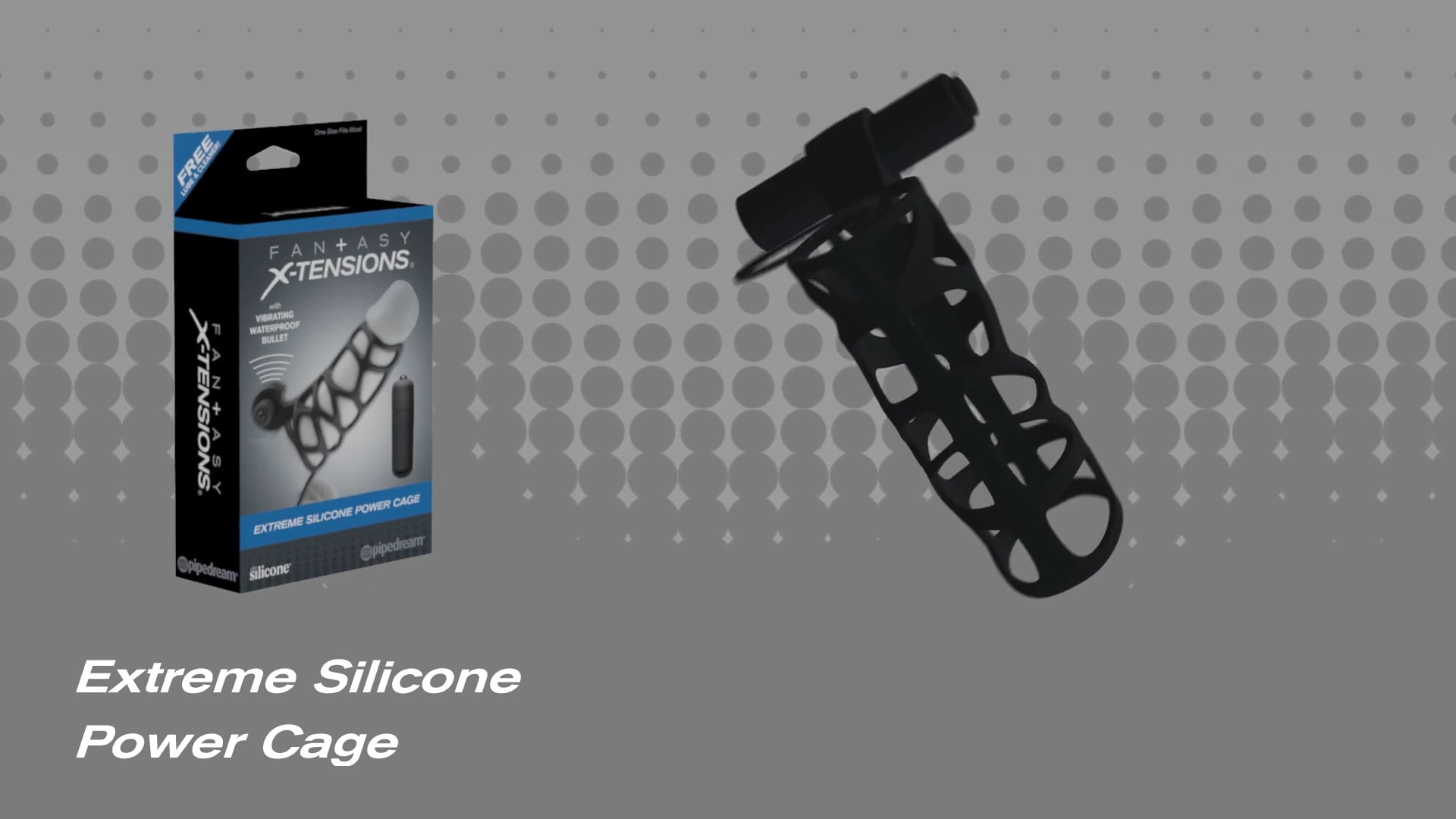 PD4143-23 Fantasy X-tensions Extreme Silicone Power Cage on Vimeo