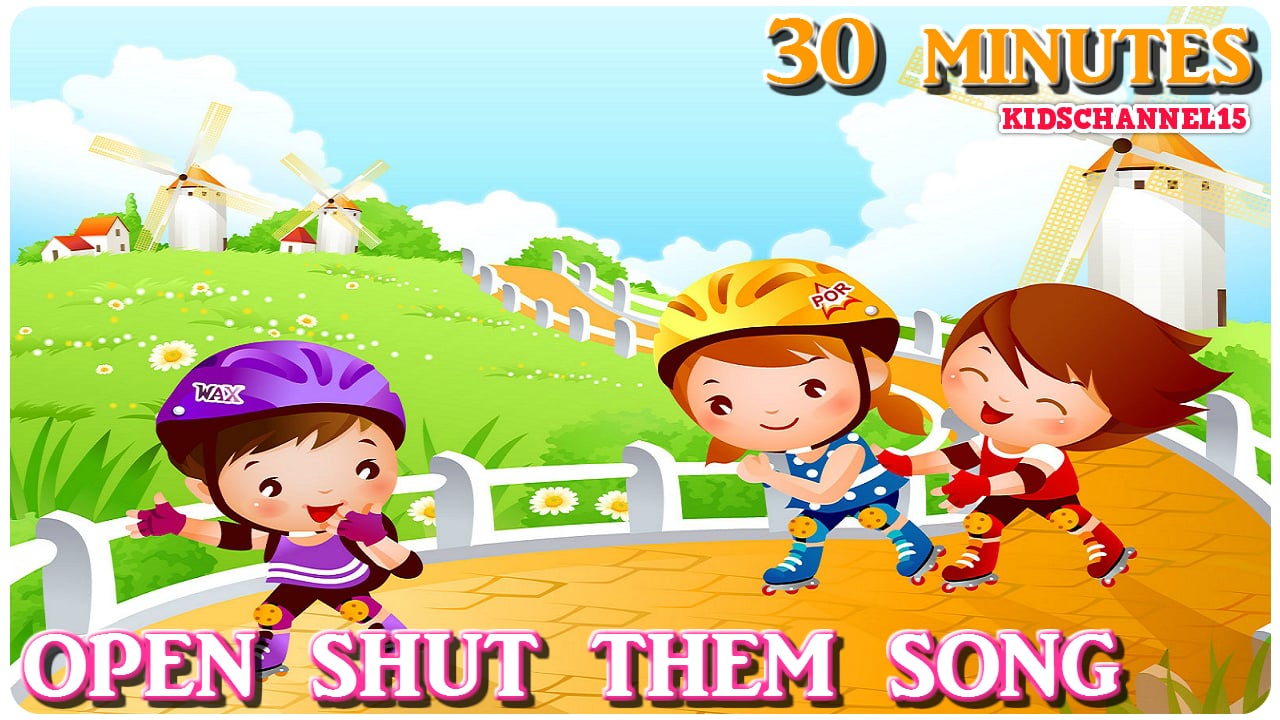 Open shut them song | Video songs for Kids | Children 2015 | Nursery ...