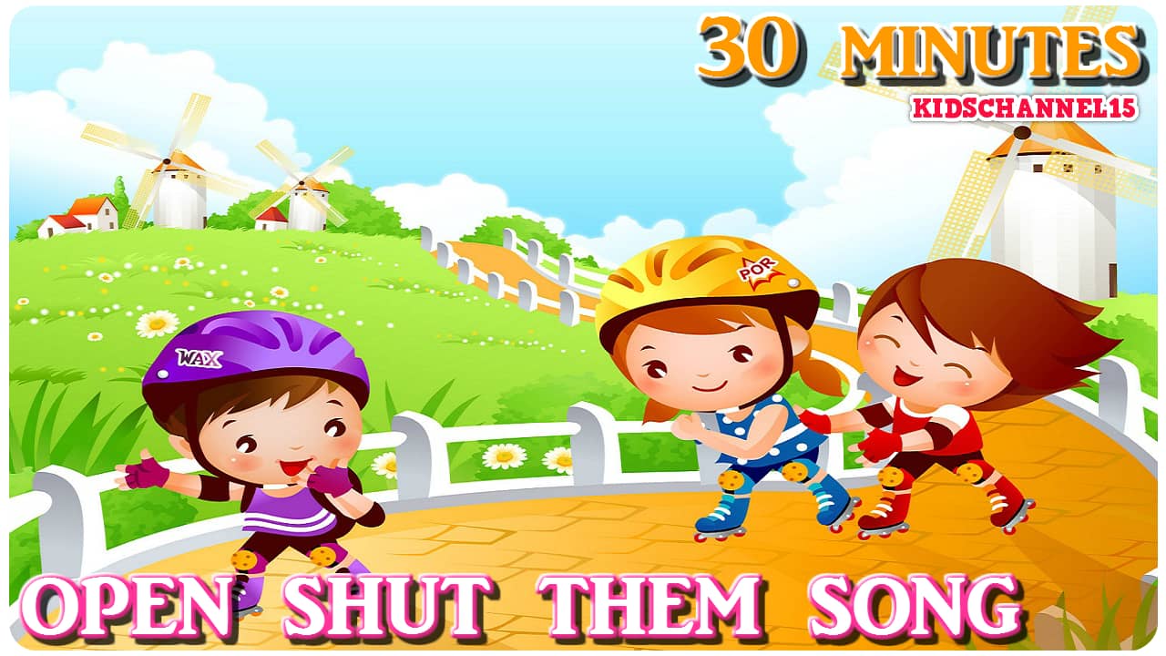 Open shut them song | Video songs for Kids | Children 2015 | Nursery ...