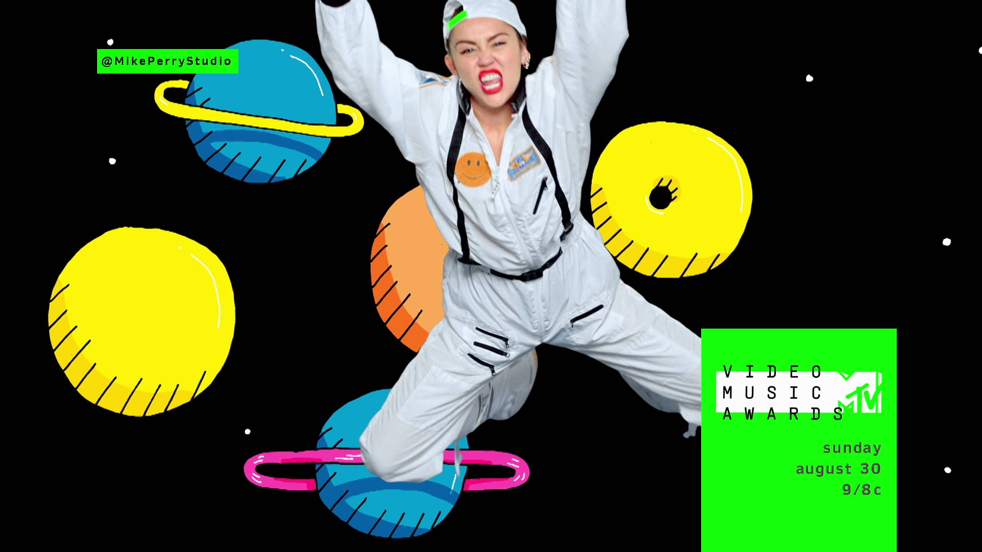 VMA Miley Cyrus Space by Mike Perry on Vimeo
