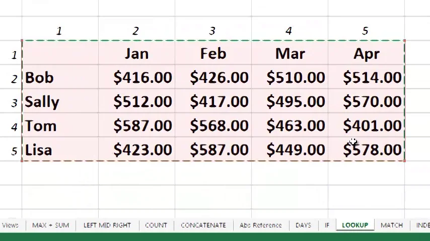 Microsoft Excel 2013 Training Video 19 - LOOKUP on Vimeo