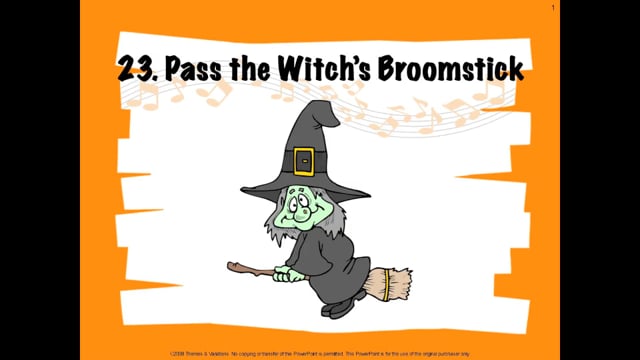 Pass the Witch's Broomstick | MusicplayOnline