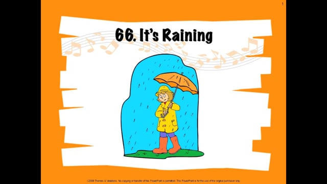 It's Raining, It's Pouring | MusicplayOnline