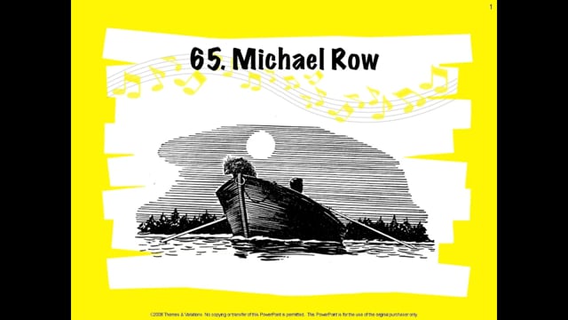 Michael, Row the Boat Ashore | MusicplayOnline