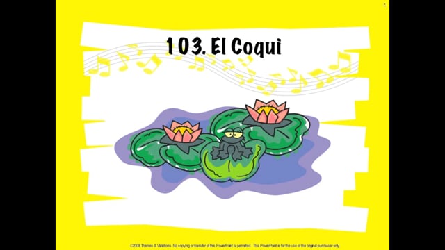 El coquí | MusicplayOnline