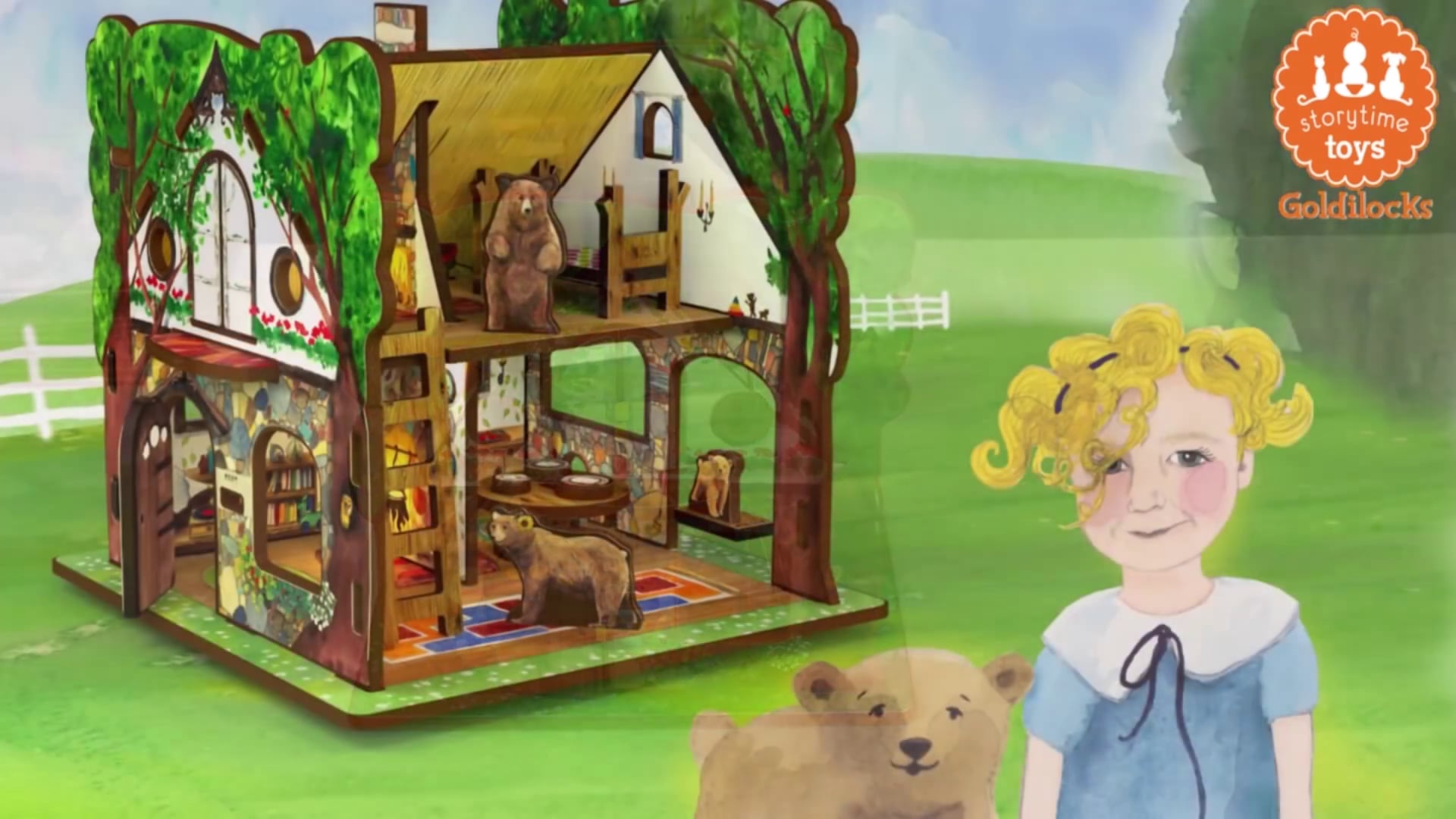 How to Build Your Goldilocks and the Three Bears Toy House on Vimeo