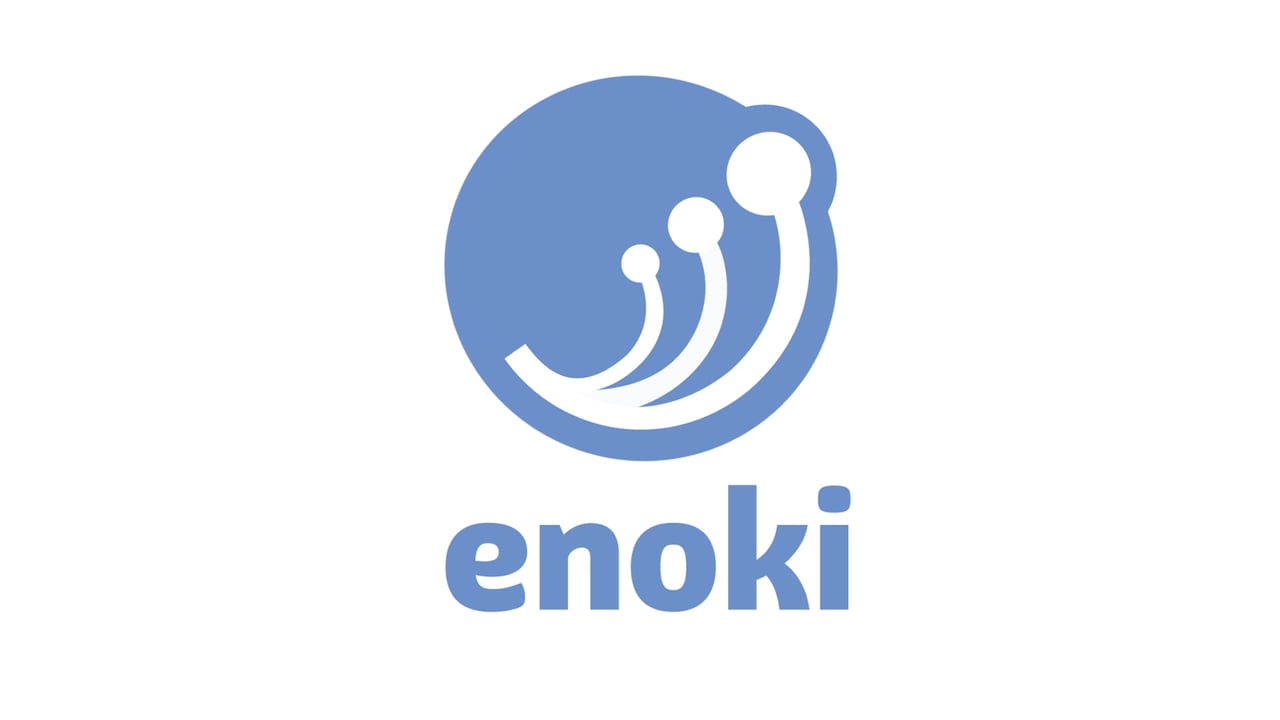 Enoki - Animated logo