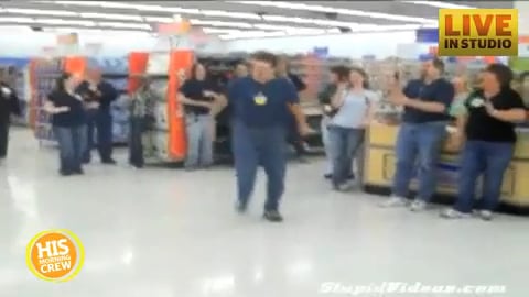 Morning Walmart Chant Revs up Employees on Vimeo