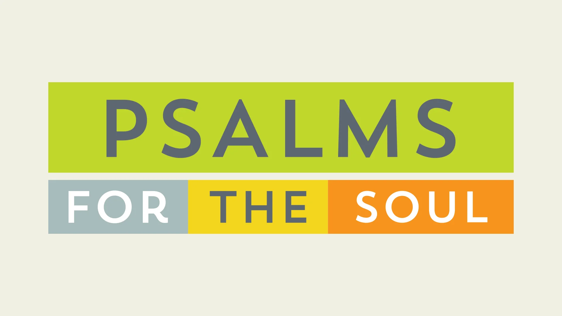 August 23, 2015 - One Thing (Psalm 27) - Randy Overstreet on Vimeo
