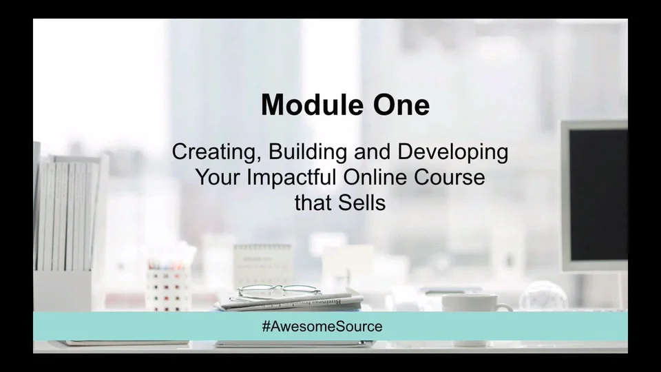 Module 1 Content on Vimeo