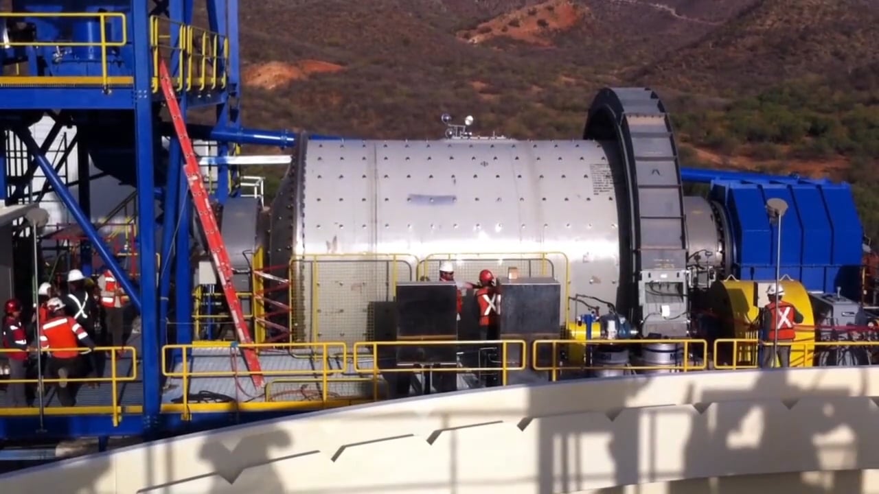 SilverCrest Mines Video Library - SilverCrest Mines Ball Mill startup ...